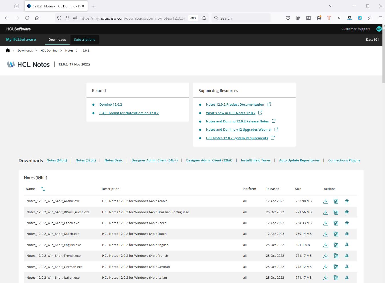 My HCL Software Portal para descargar HCL Domino - Blog sobre HCL ...